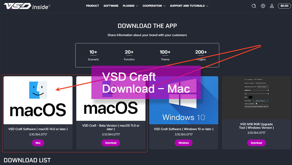 VSD Craft Download - Mac – VSDinside Stream Deck, AI Keyboard