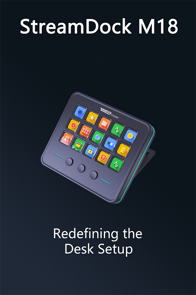 VSDinside:stream dock,mPanel Series
