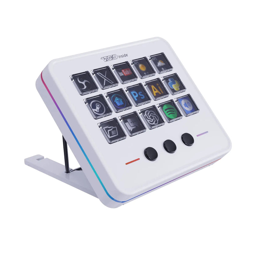 VSDinside Stream Dock M18 – Programmable Macro Keypad, Stream Deck Alt ...